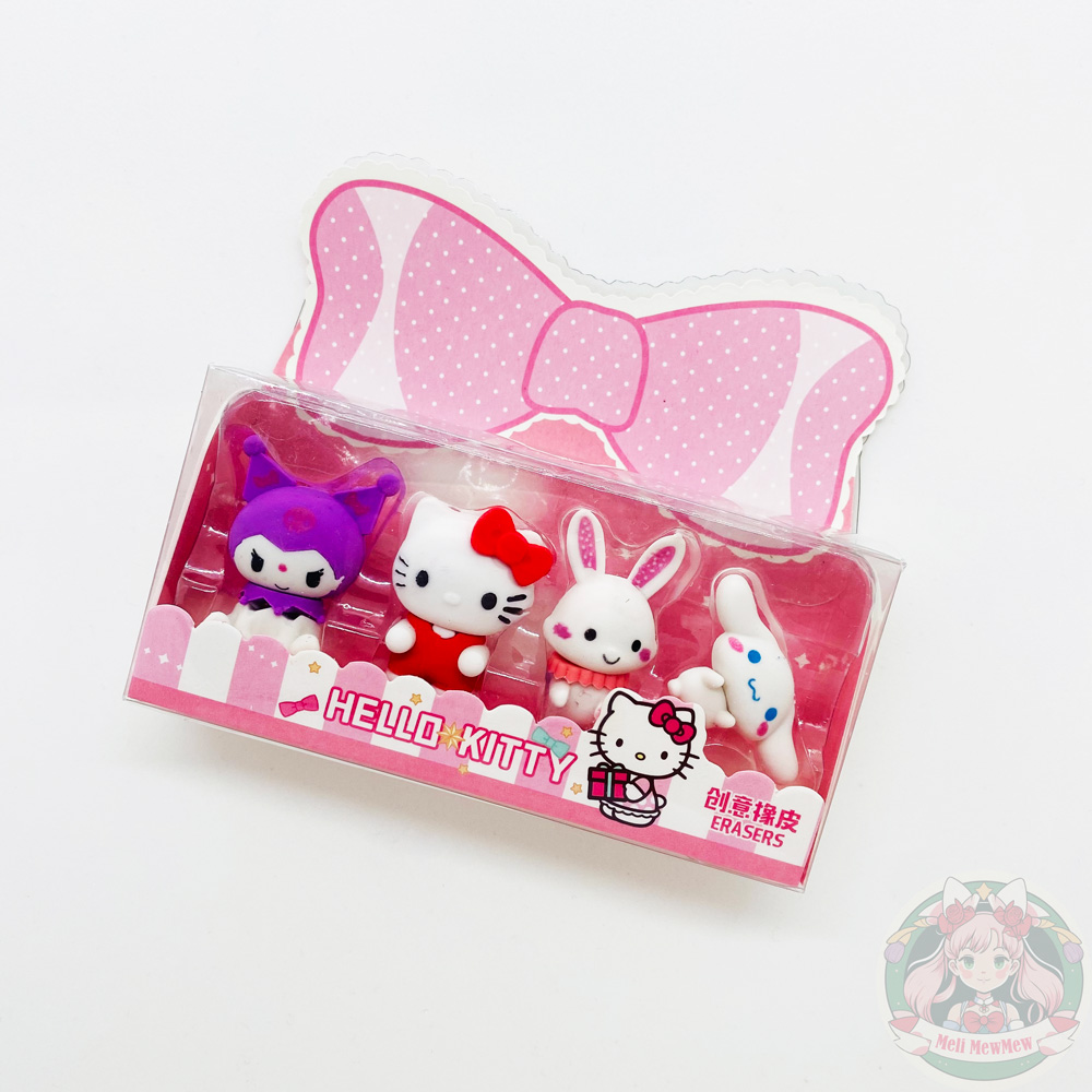 Gomas de borrar Sanrio - Modelo 1 - Meli MewMew Gomas de borrar Sanrio - Modelo 1 - Meli MewMew