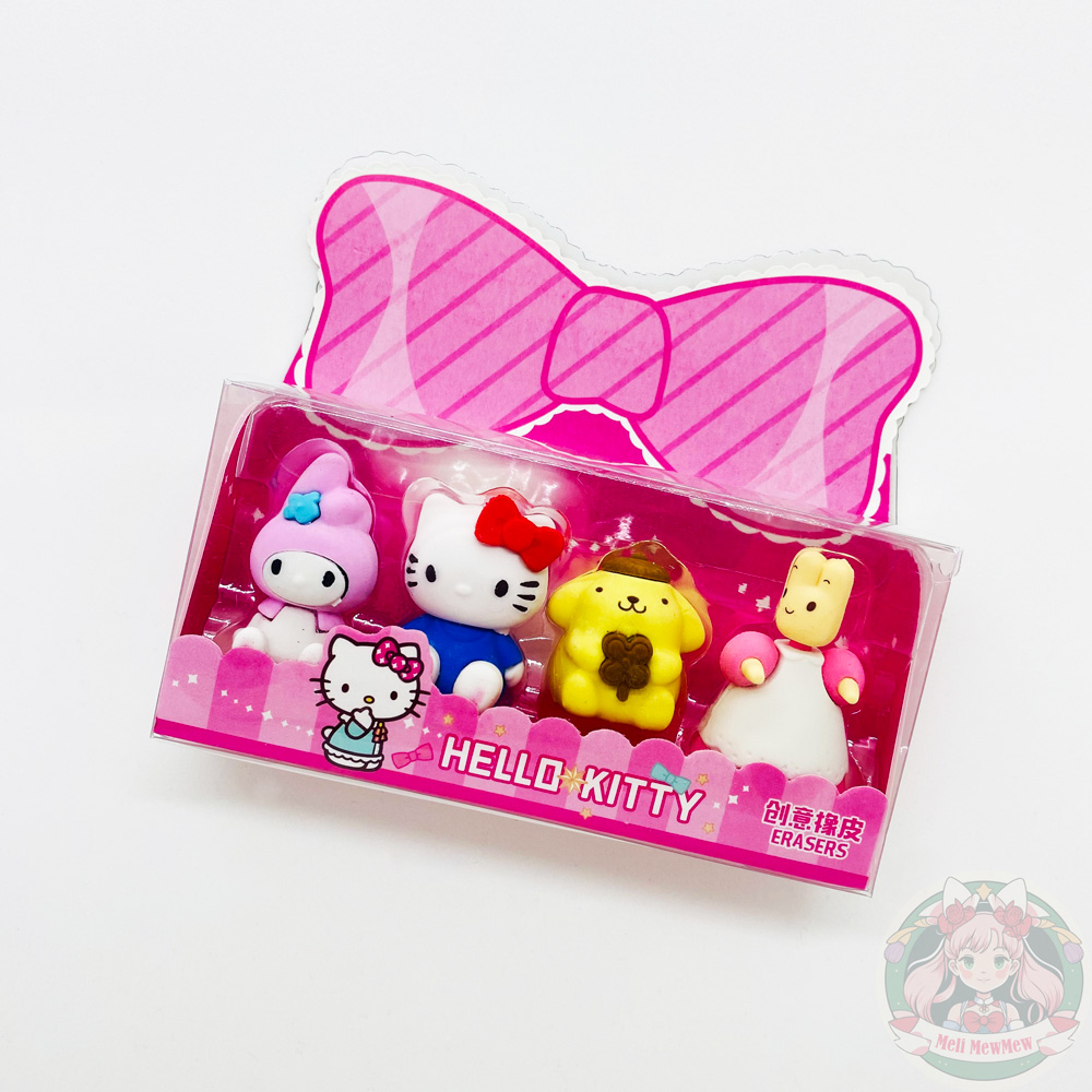 Gomas de borrar Sanrio - Modelo 2 - Meli MewMew Gomas de borrar Sanrio - Modelo 2 - Meli MewMew